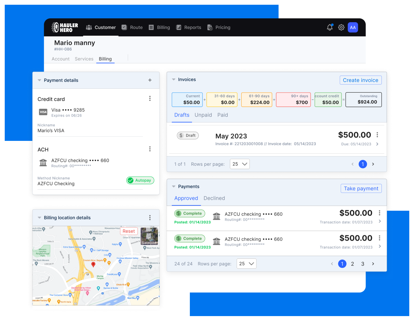 Hauler Hero - Waste Management Software Solutions