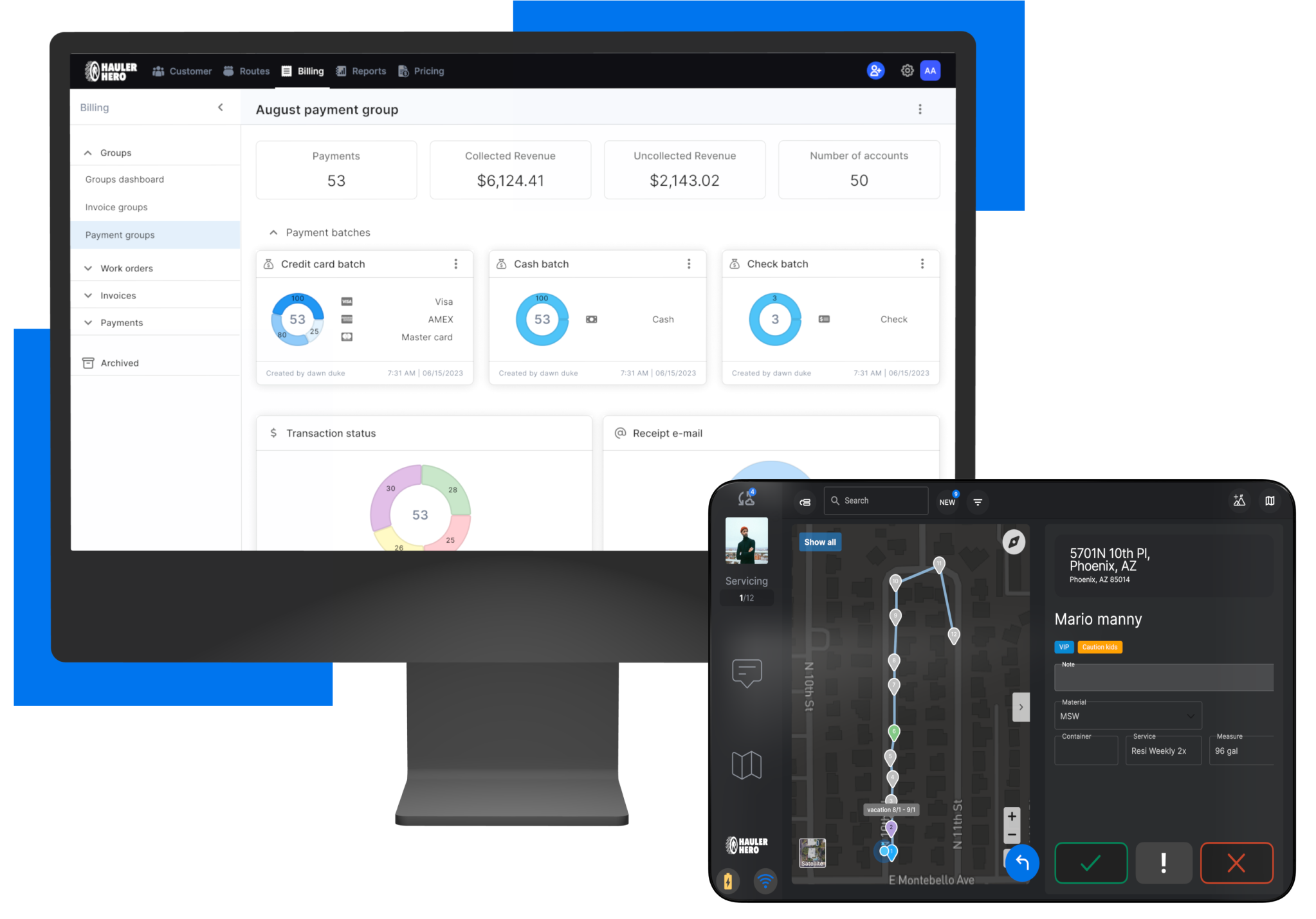 Hauler Hero - Waste Management Software Solutions